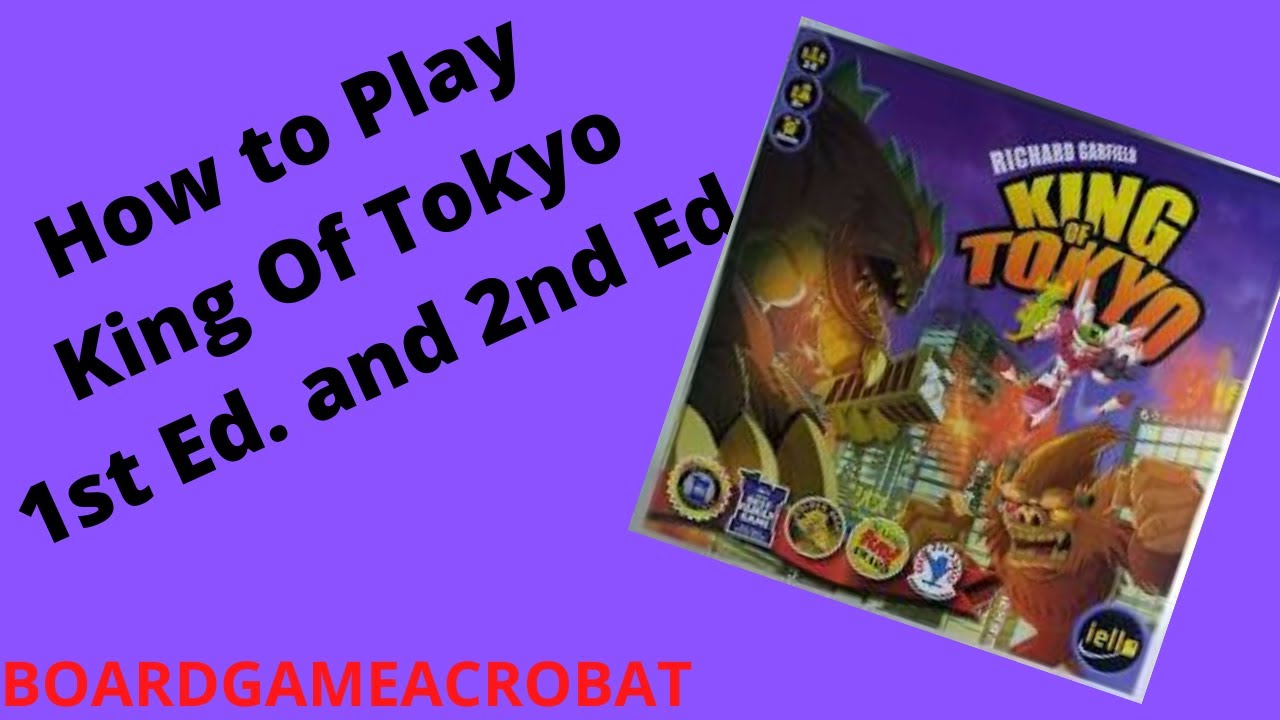 How to Play King of Tokyo Board Game - YouTube