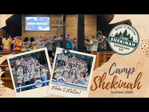 Camp Shekinah 2024 - YouTube