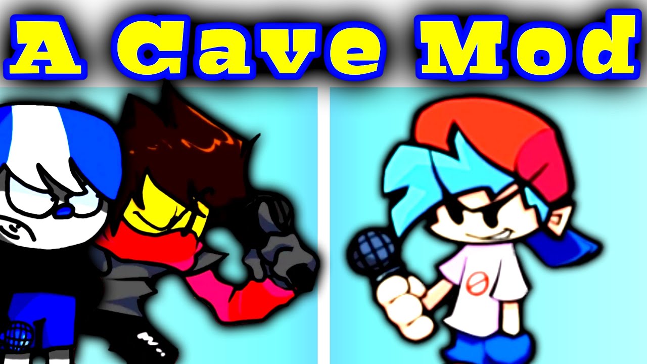 Friday Night Funkin: A Cave Mod. FNF Mod Full Week. # ...