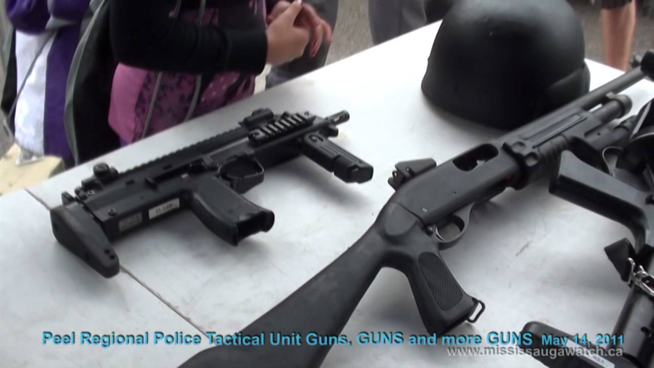 Peel Regional Police Tactical Unit: Guns, GUNS, GUNS and RAPPEL ...