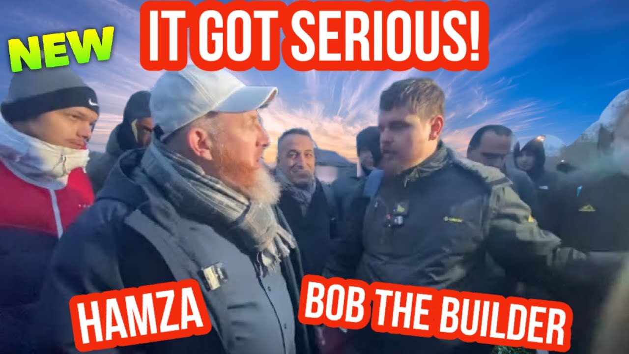 IT GOT SERIOUS!! Hamza Vs Bob the Builder | Speakers Corner | Hyde Park ...