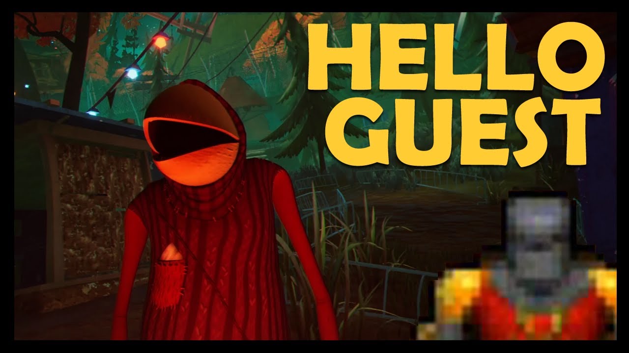 Amusement Park Full of Secrets! | Hello Guest Part 1 - YouTube