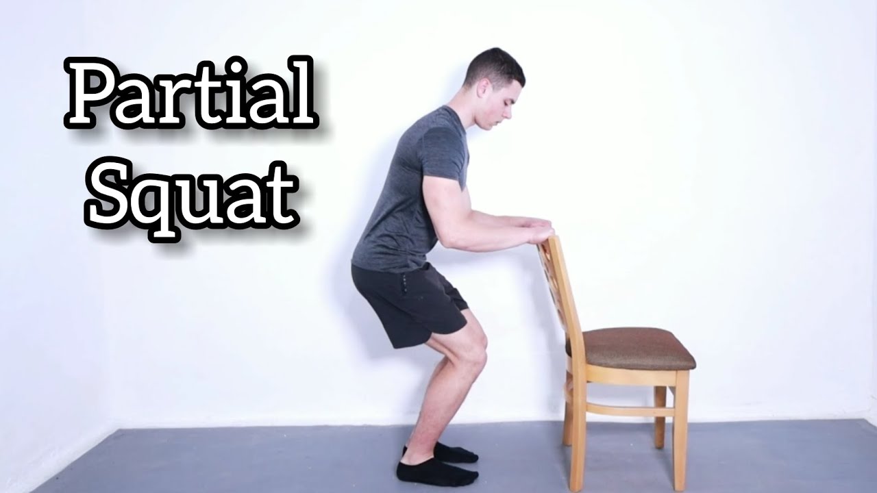 Partial Squat | How to perform | Benefits | Orthoinfo.ca - YouTube