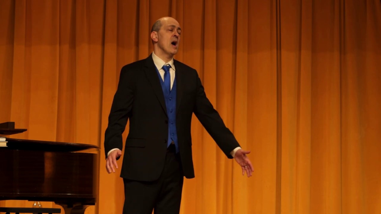 16 Rossini L'Esule, Arie Perry (Tenor) and Daniel Lockert (Piano) Recital - YouTube