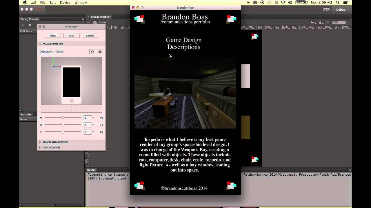 Adobe Flash CC: Basic Actions and Code Snippets - YouTube