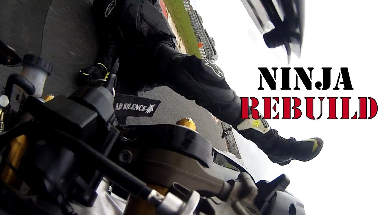 Wrecked Bike Rebuild - How to Crash and Rebuild a 2003 Kawasaki ZX6R ...