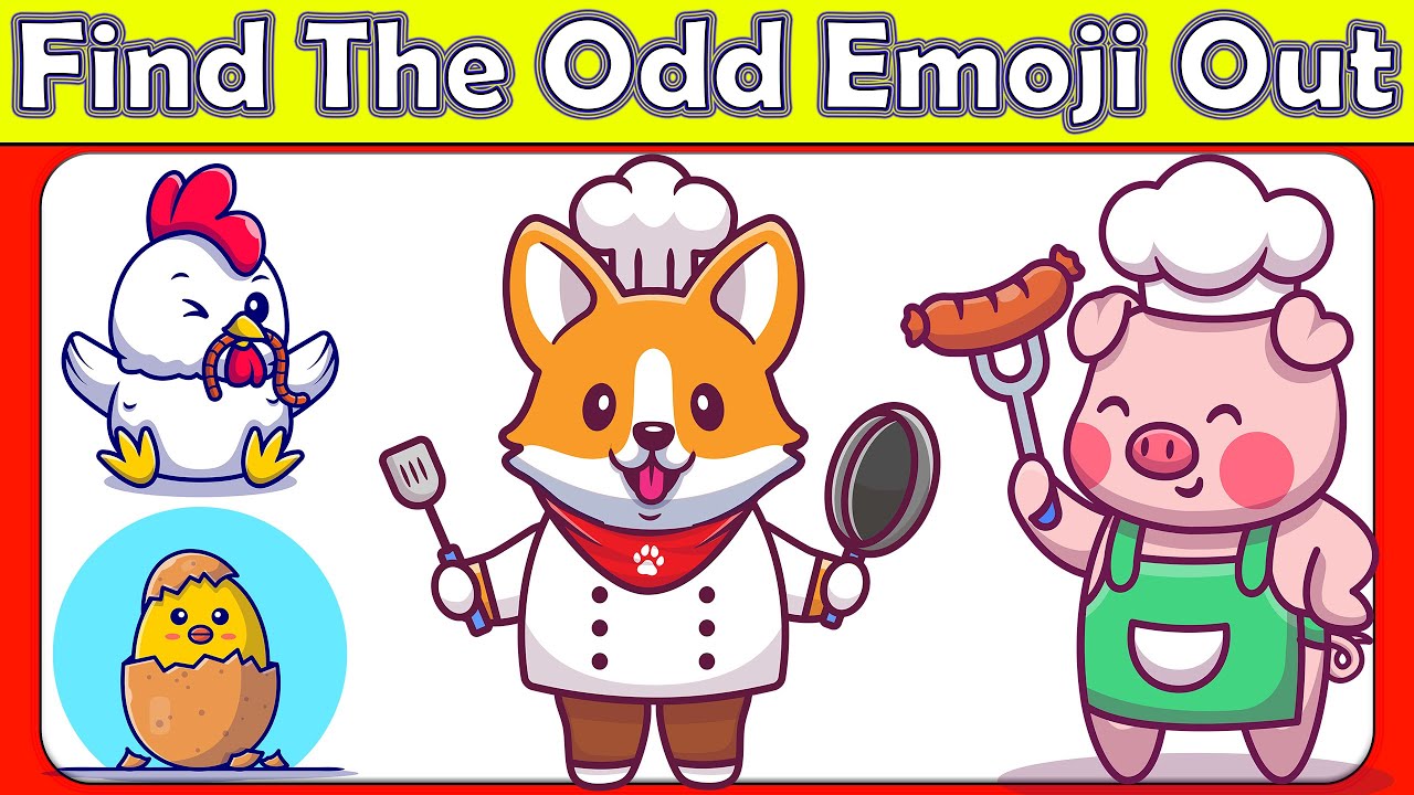 HOW GOOD ARE YOUR EYES #73 | Find The Odd Emoji Out - masterchef ...