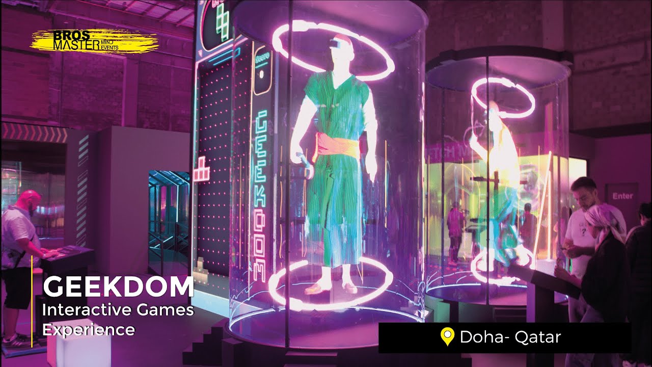 Geekdom Immersive Experience - Doha - Qatar - YouTube