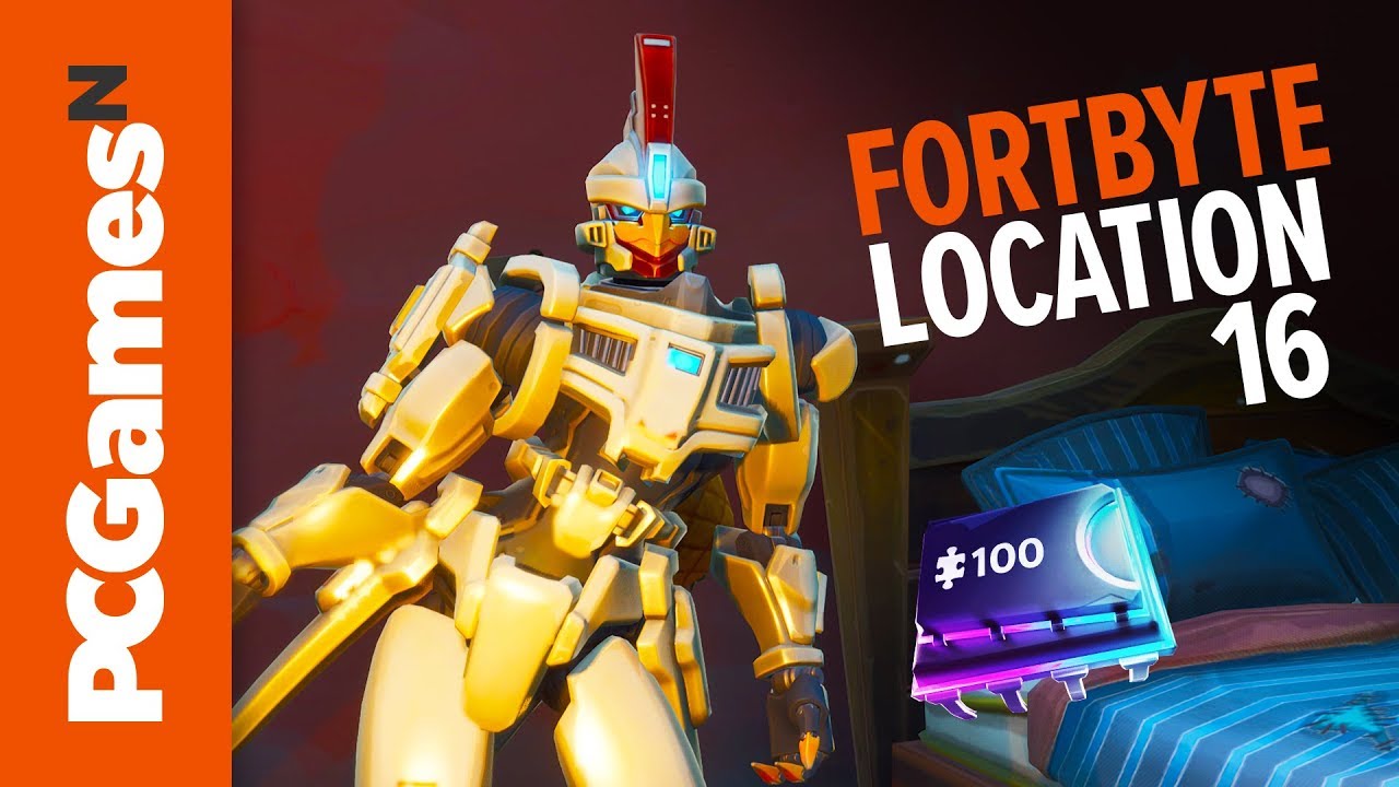 Fortnite Fortbyte guide - Number #16 - YouTube