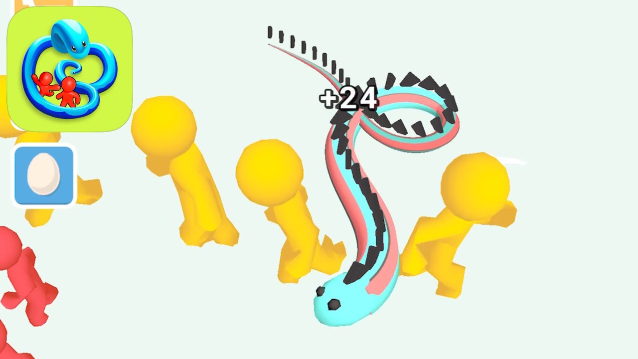 Snake Crusher - All Levels Gameplay Android, iOS - YouTube