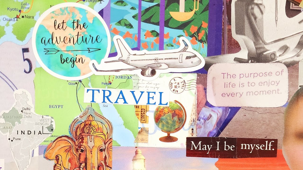 Birthday Vision Board Process - YouTube