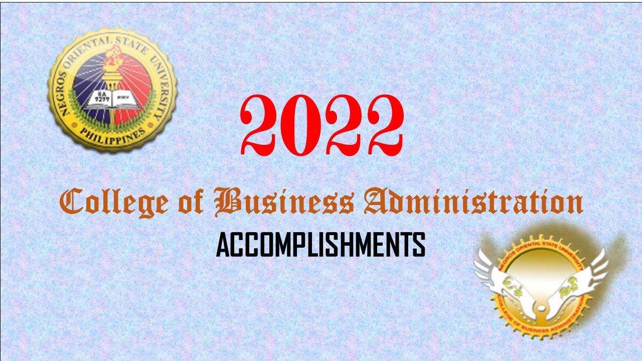 🚩2022 CBA Accomplishments - YouTube