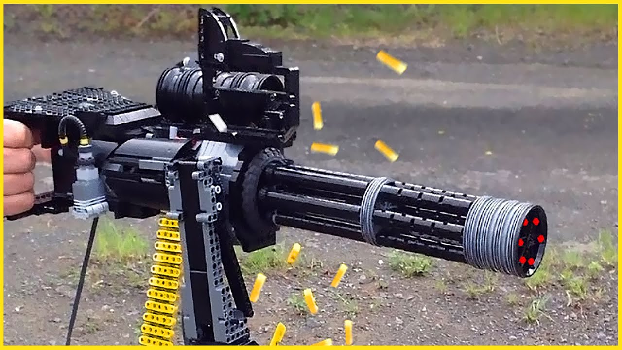 ESTA MINI-GUN FUNCIONA - ARMAMENTO CSG DE LEGO Y MAS - COSAS CURIOSAS ...