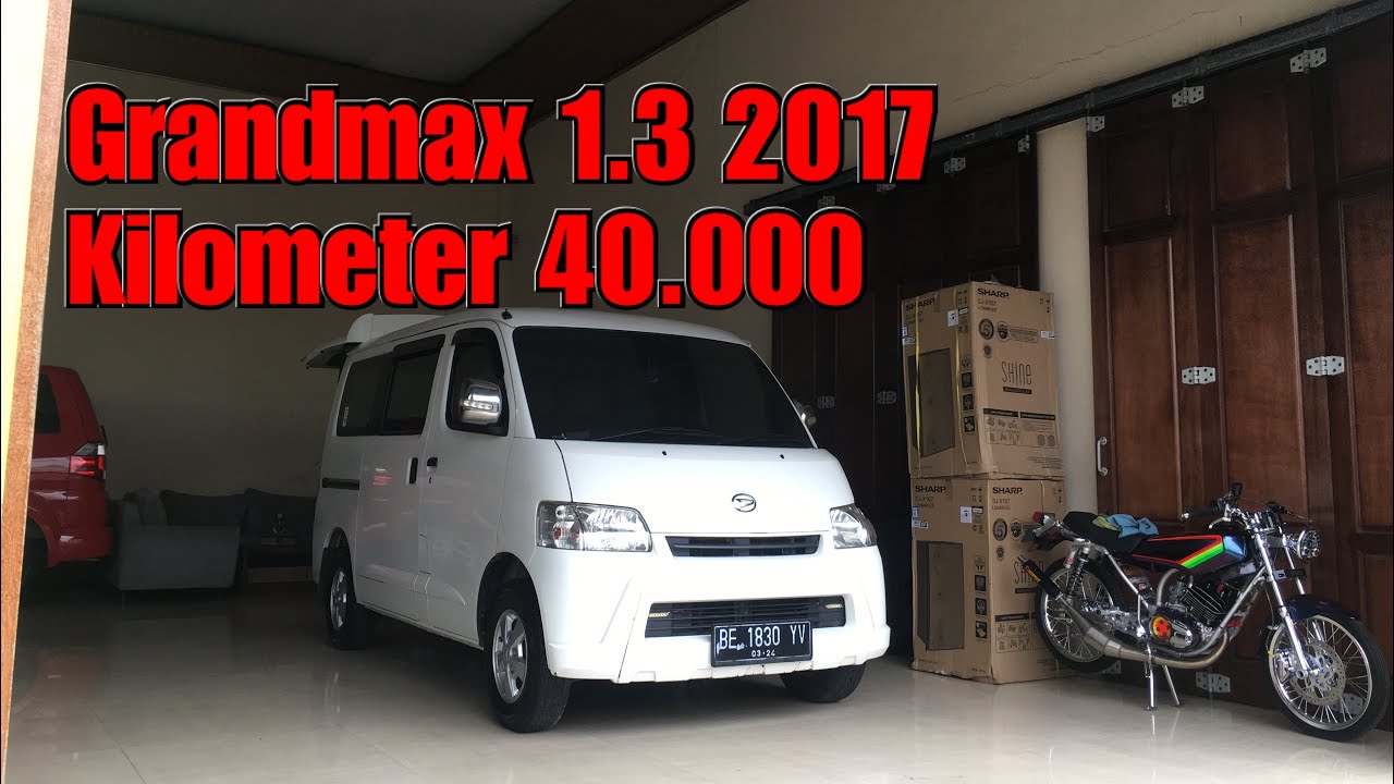 Daihatsu grandmax 1.3 minibus 2017 || sorum mobil lampung - YouTube