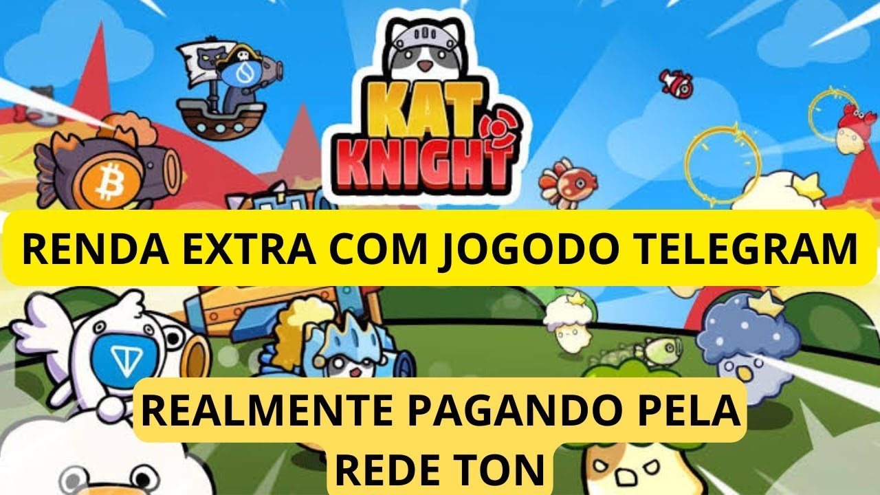 JOGO NFT DO TELEGRAM PAGANDO - KAT KNIGHT - YouTube