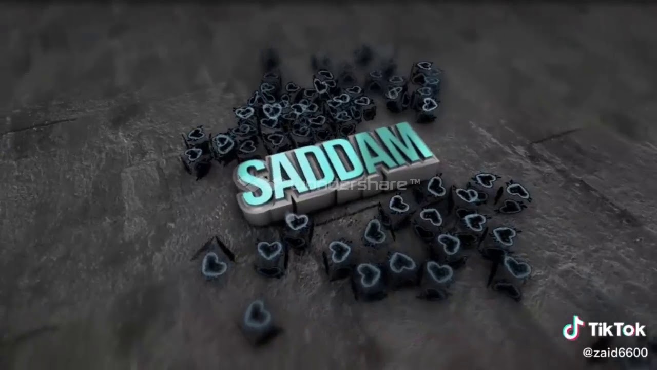 SADDAM name status - YouTube