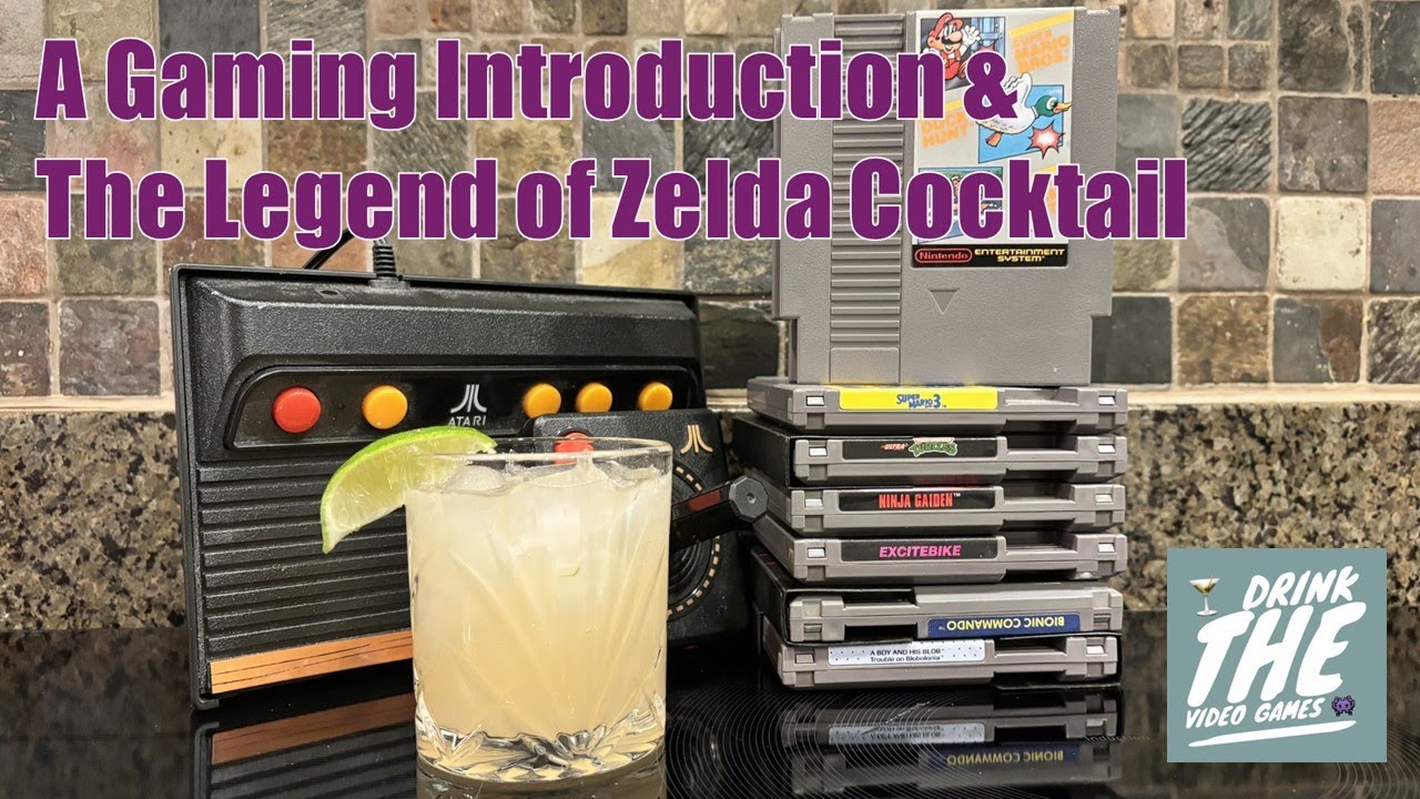 A Gaming Introduction & The Legend of Zelda Cocktail #podcast - YouTube