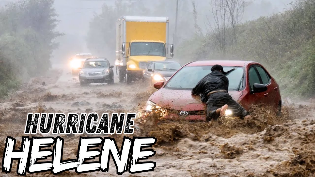 Dramatic pictures from southern US show scale of Hurricane Helene ...