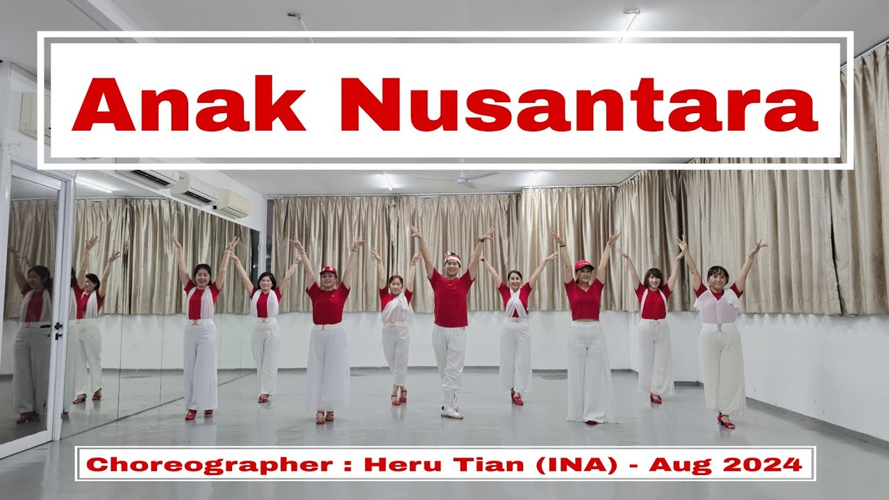 D'LEYDIES (HUTRI 79) | Anak Nusantara | LINE DANCE | High Beginner ...