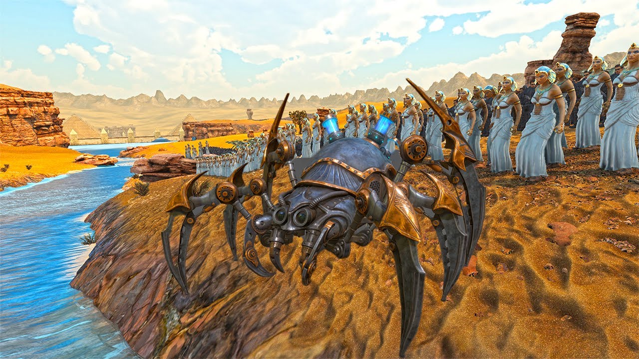 Mech Spider, Machine gun Maxim & Rambo vs 2.4 million Pyramid Head ...