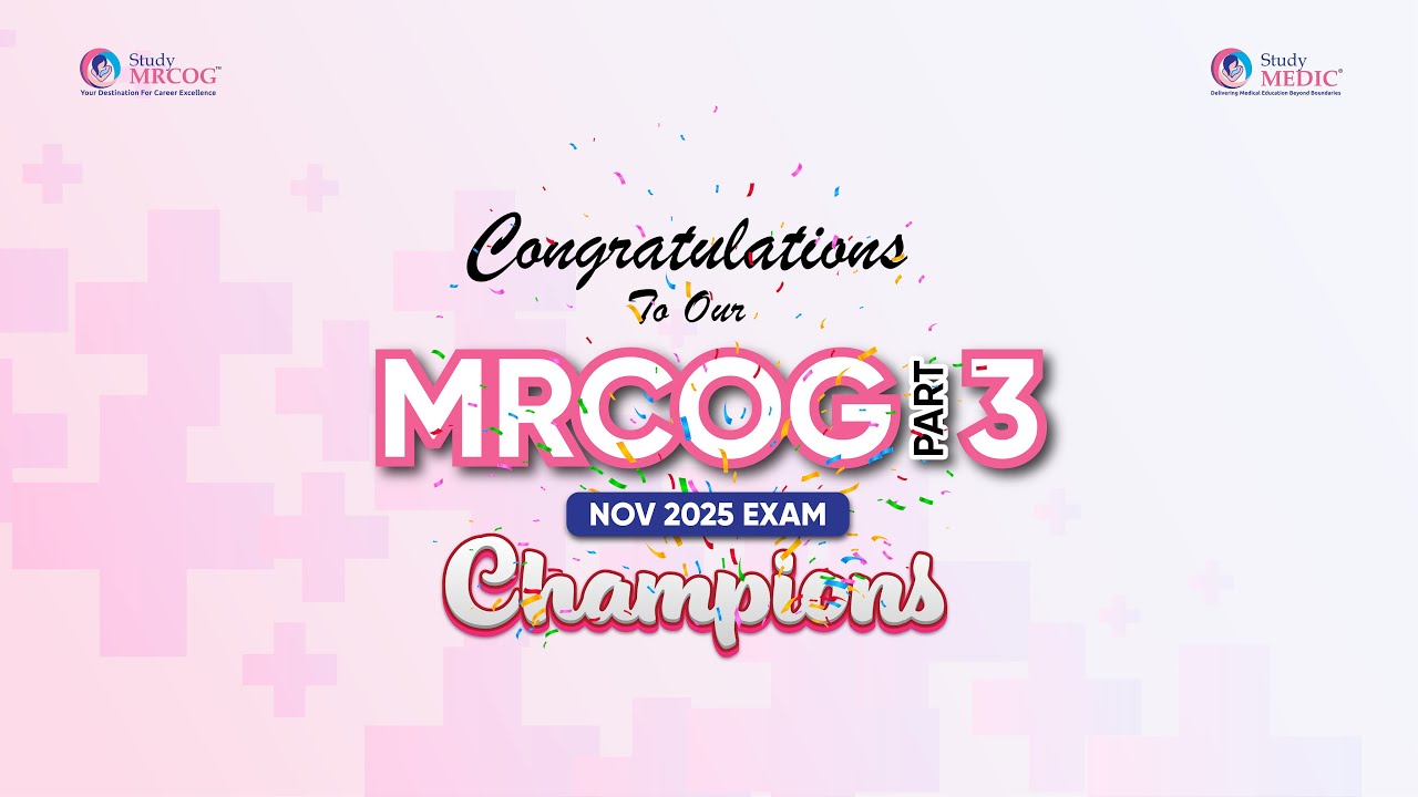 MRCOG Part 3 Nov 2025 Exam Success Celebration - YouTube
