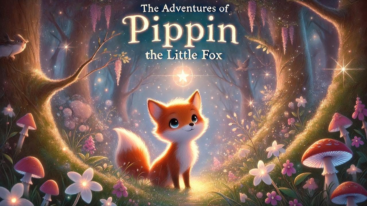 The Adventures of Pippin the Little Fox#bedtimestories #sleepmusic # ...
