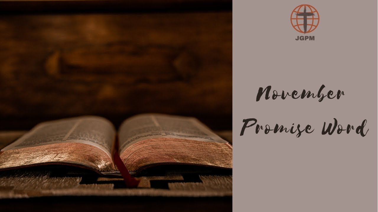 November Promise Word - Bro.Philip & Sis.Katherine Philip - YouTube