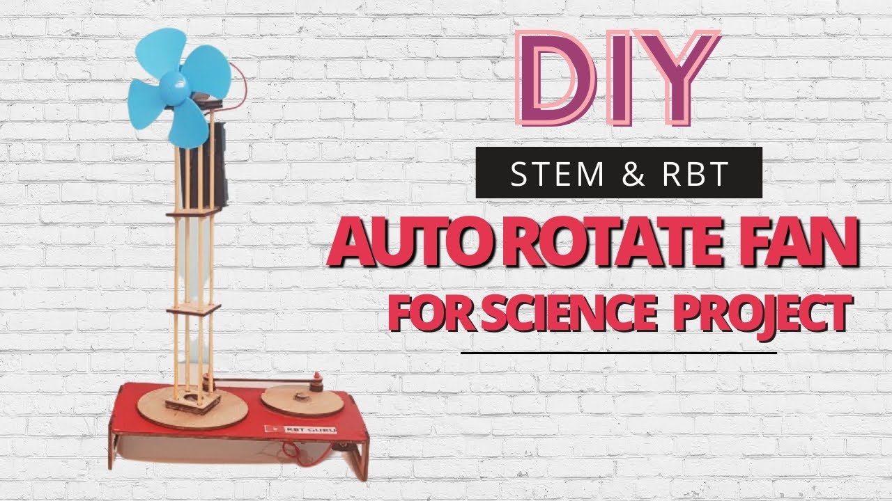 PR027 Rotational Table Fan | Projek RBT kipas boleh laras | Bagaimana ...