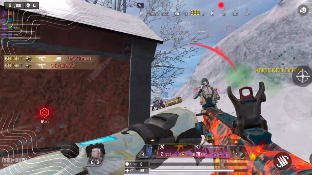 Codm 2 Pro Player Fight | COD Mobile | 2 Finger With Non Gyro Gameplay ...