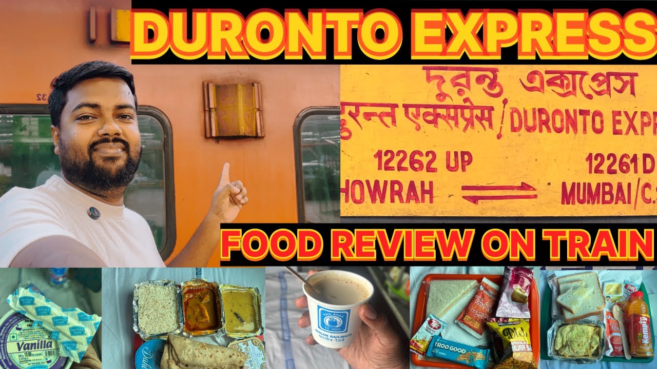 Duronto Express का असली सच! 🚆 4.5 घंटे लेट और खाना देखो क्या मिला 😳 ...