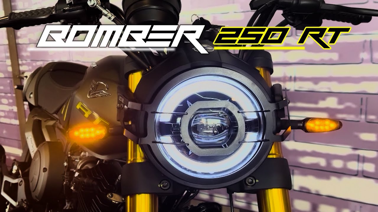 😈 VICTORY BOMBER 250 RT💨| EDICIÓN CAFE RACER 😱🔥| TODO AL DETALLE 🔎 ...