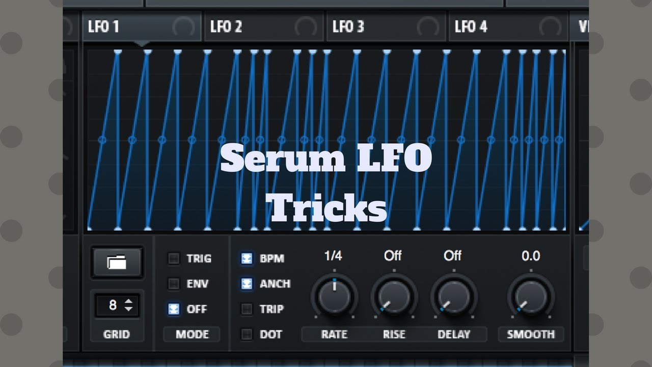 LFO Techniques In Serum - YouTube