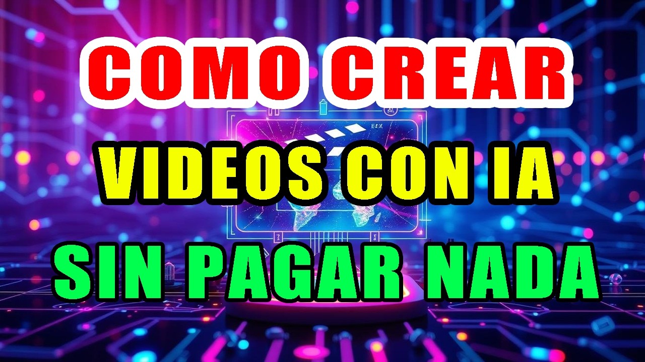 COMO CREAR VIDEOS CON IA DE MANERA ILIMITADA Y GRATIS - YouTube