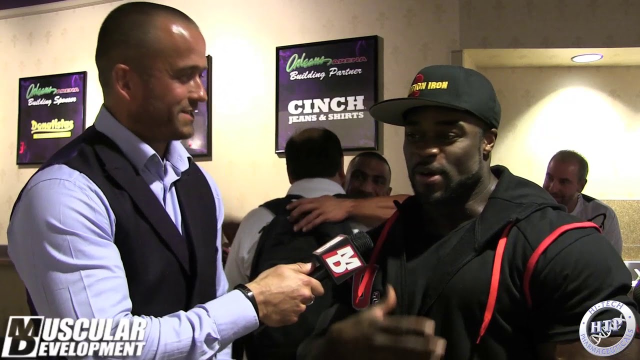 2017 MR OLYMPIA - MEET & GREET INTERVIEW - BRANDON CURRY - YouTube