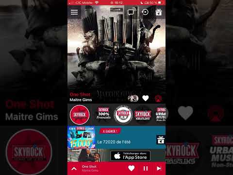 Maitre Gims One Shot radio edit Skyrock
