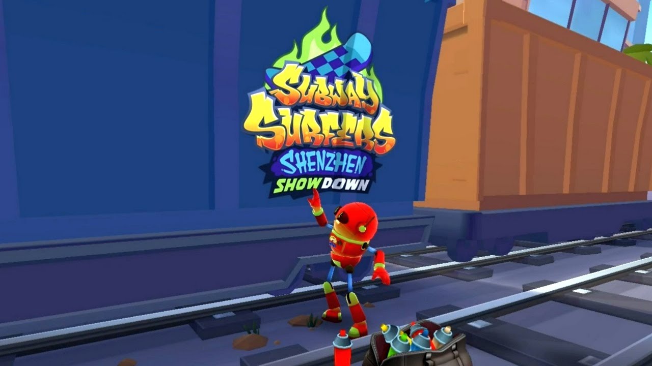 Subway Surfers Shenzhen Tagbot Toy Outfit Fullscreen Gameplay PC HD ...