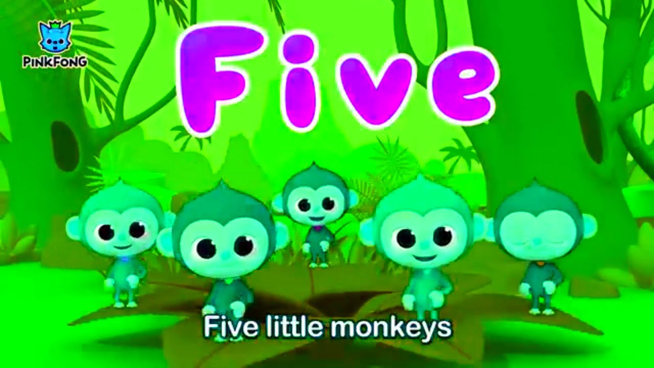 Five Little Monkeys Super Simple Songs Sparta Pitch Effects (Sponsored ...