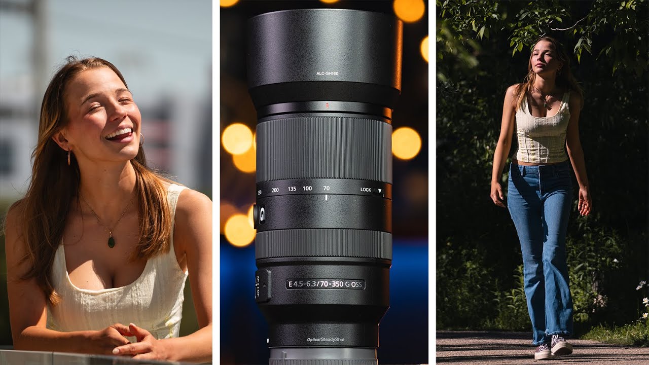 A6700 + Sony 70-350 Lens - Good for Portraits? Photo Challenge! - YouTube
