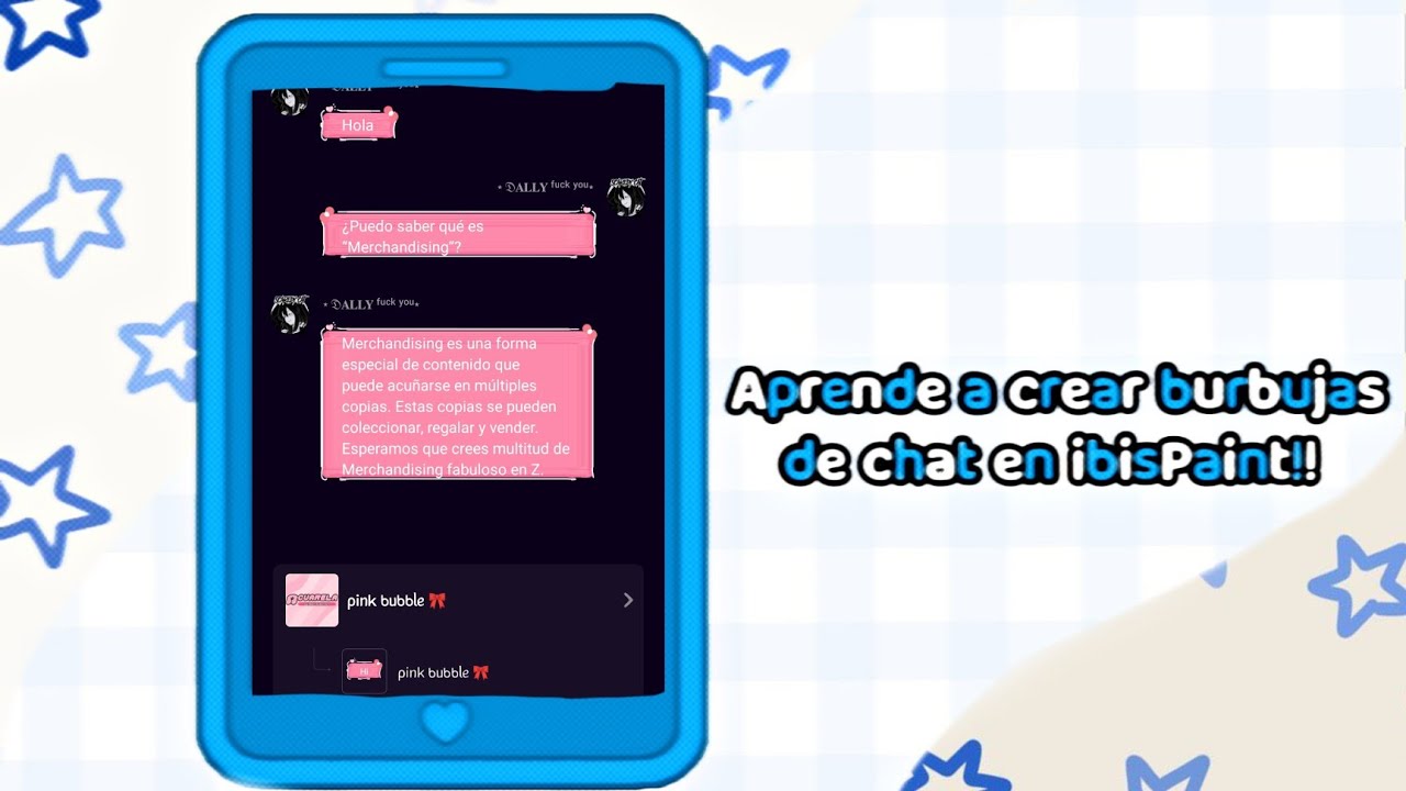 Crea burbujas de chat con ibisPaint!! | Melodytiny - YouTube