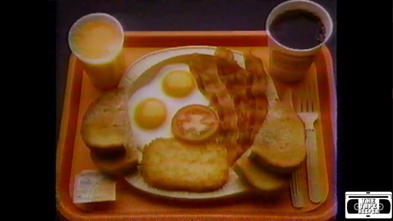 Harvey's Breakfast Commercial - 1988 - YouTube