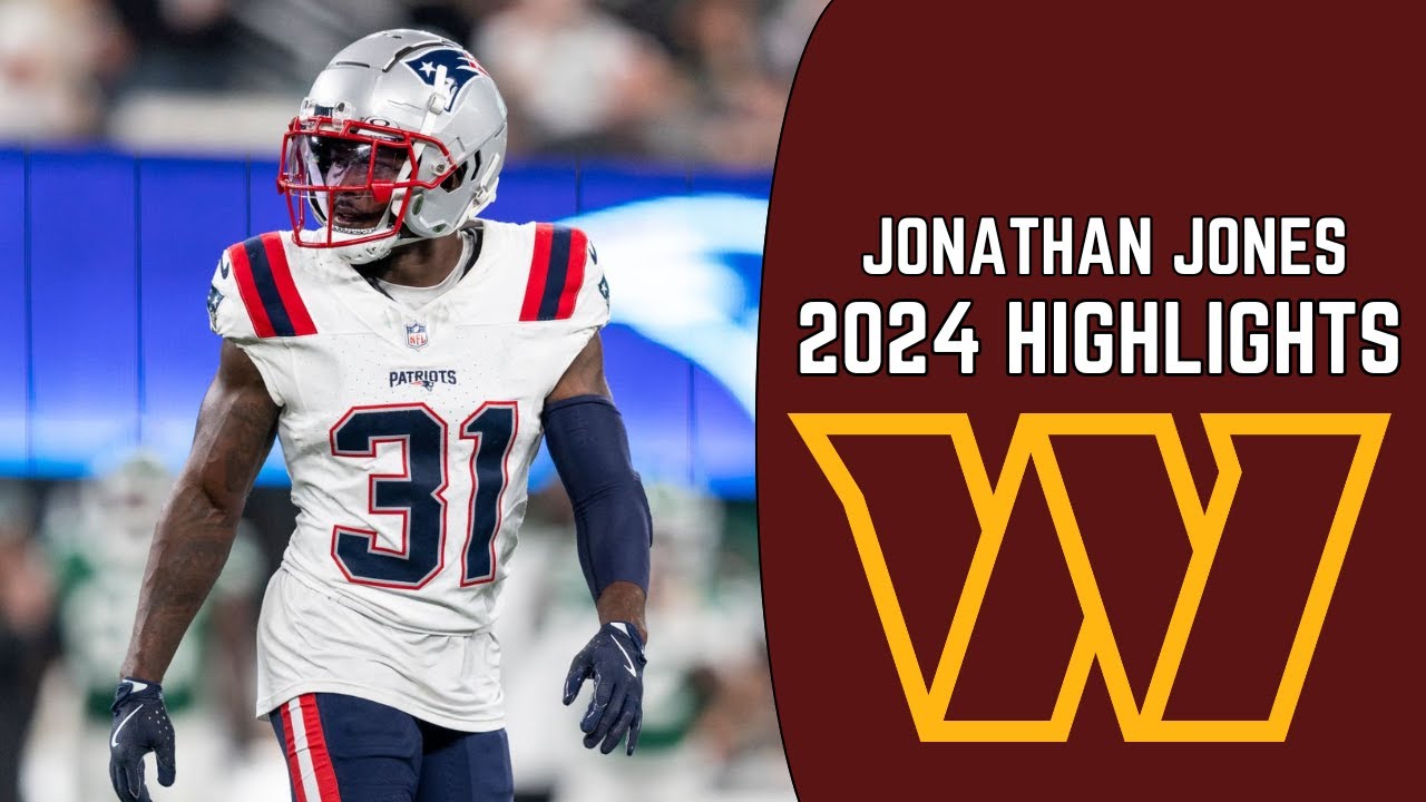 Jonathan Jones Highlights 🔥 | Welcome to the Commanders - YouTube