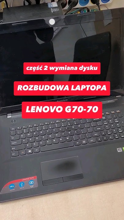 Rozbudowa laptopa Lenovo G70-70 część 2 wymiana dysku #shorts - YouTube