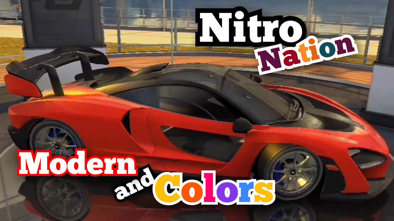 Modern and Beautoful Colors car Game | Nitro Nation Gameplay | Car ...