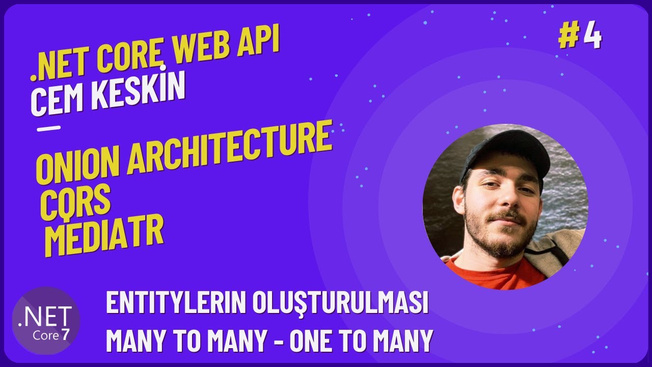 .Net Core 7 Web Api | Ürün ve ürünler için gerekli entity'lerin ...