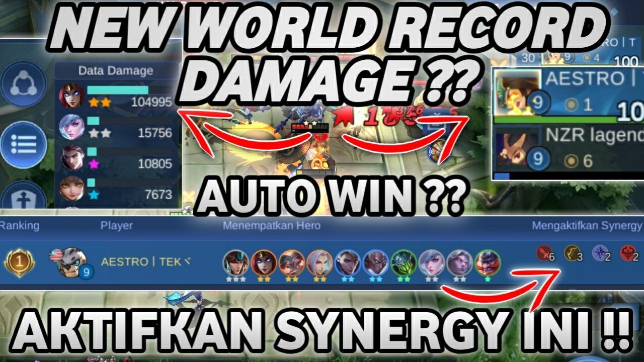 SYNERGY MAGIC CHESS TERBARU COMBONYA GA ADA OBAT !! TIPS AND TRICK ...