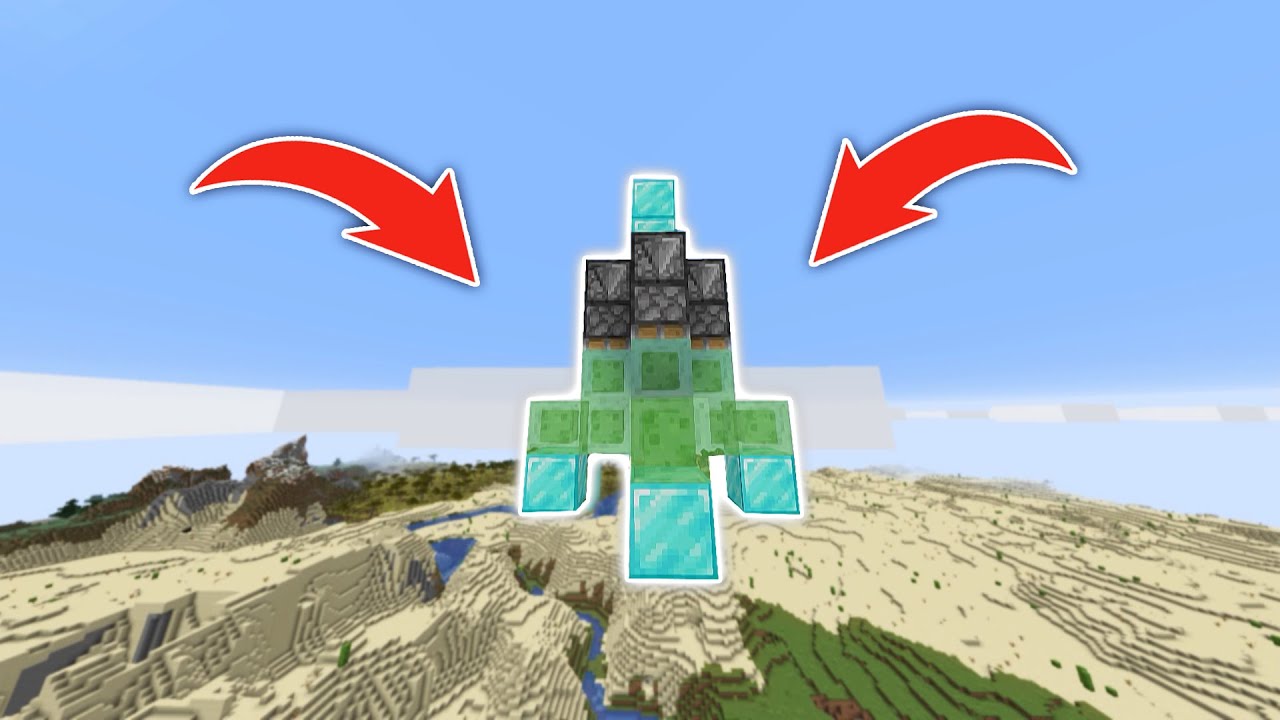¡CÓMO HACER UN COHETE EN MINECRAFT! 😱 ¡VUELA DE VERDAD! 🚀 Minecraft ...