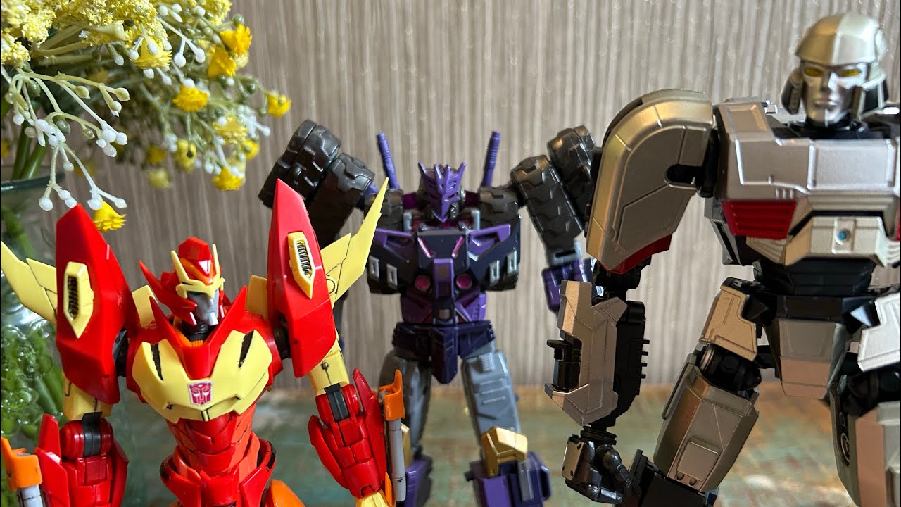 IDW Megatron and Rodimus have a picnic (Transformers Stop Motion Skit ...