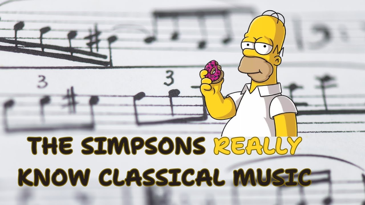 The Simpsons Nailed Classical Music - YouTube