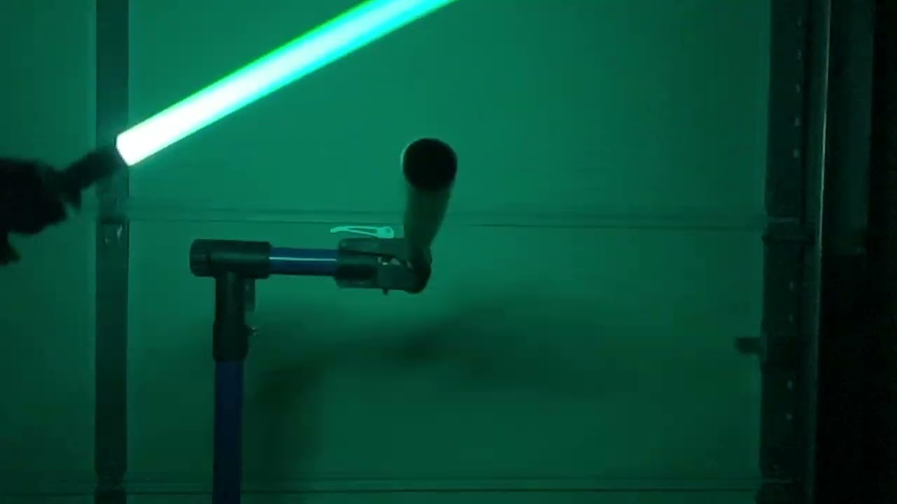 SabersPro Baselit Lightsaber Durability Test - YouTube