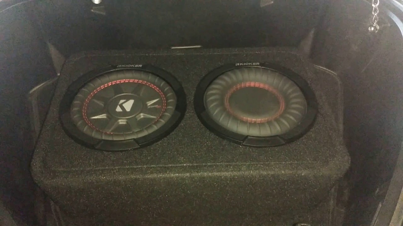 2009 Victory Vision Arlen Ness 6.5 Kicker subwoofer - YouTube